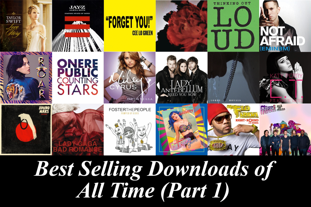 50 Best Selling Digital Downloads of All-Time (Part 1) – CHART DATA